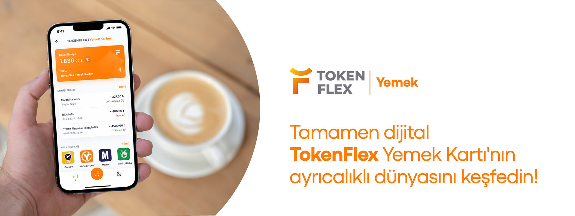 Yemek Kartı - TokenFlex